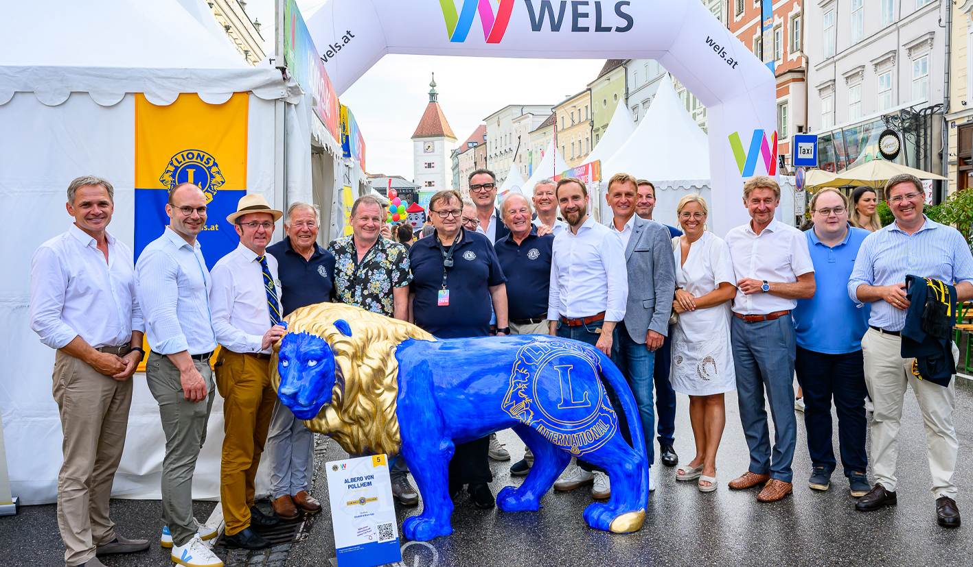 Die Löwensafari in Wels ist gestartet! - Wels Report - Aktuelle ...